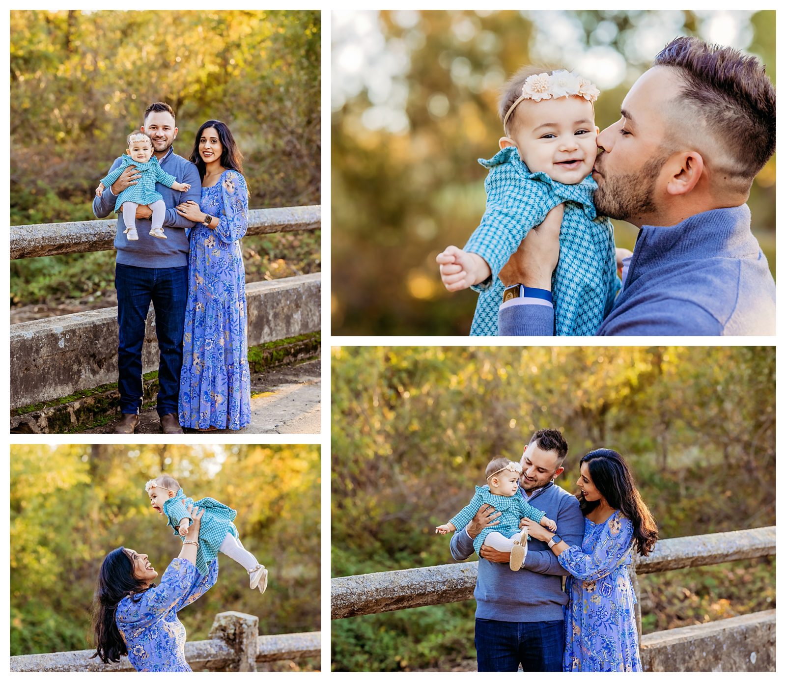 Fall Family Photos | A Rustic Bridge And Its Beauty