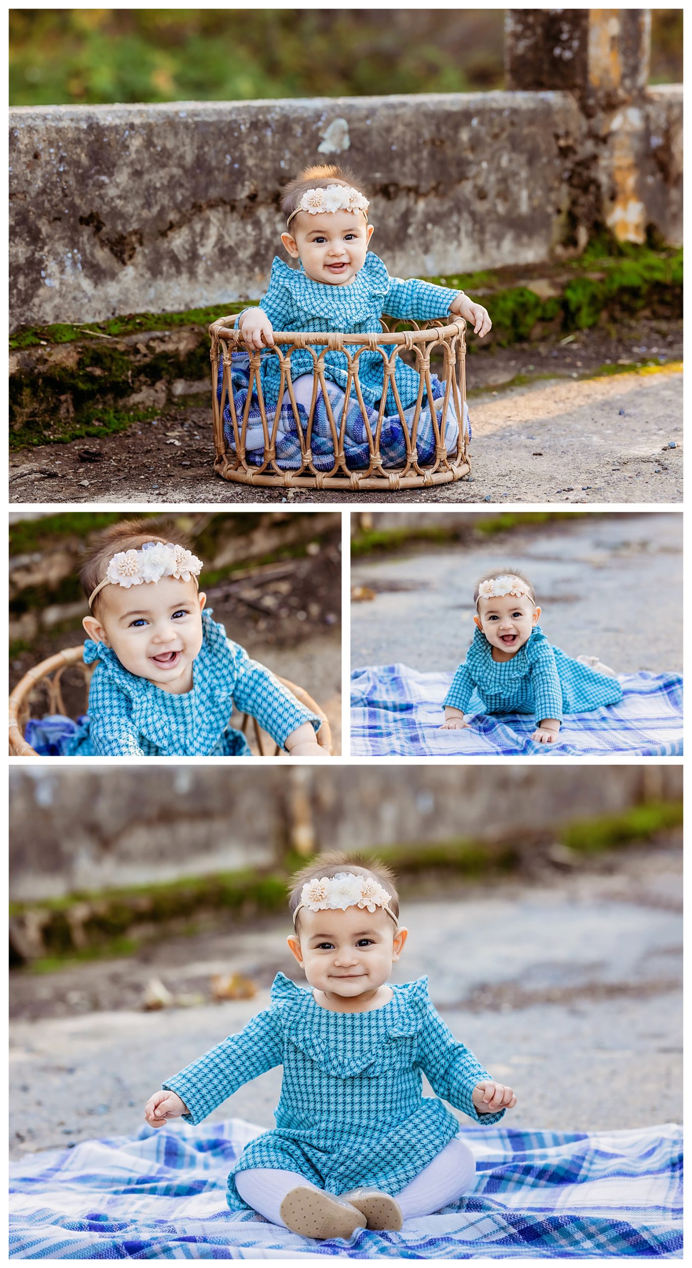 Fall Family Photos | A Rustic Bridge And Its Beauty