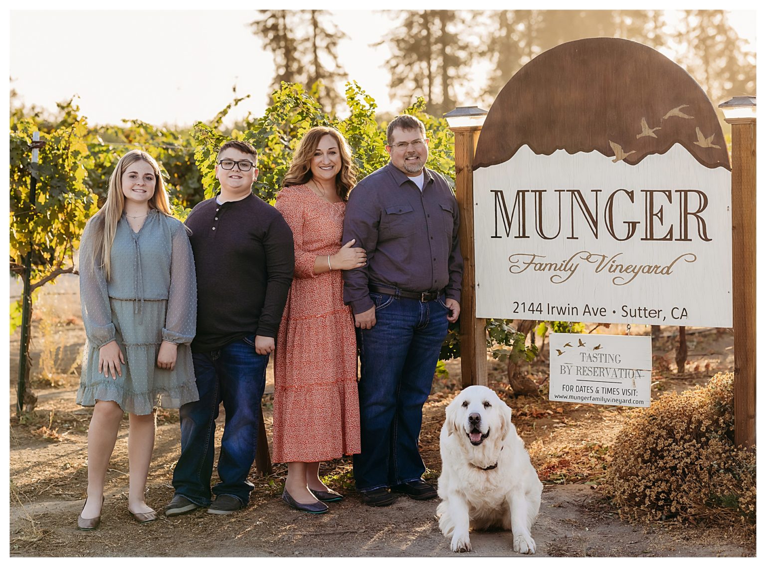 Munger Family Vineyard, A Hobby That Ripened | Megan Escheman