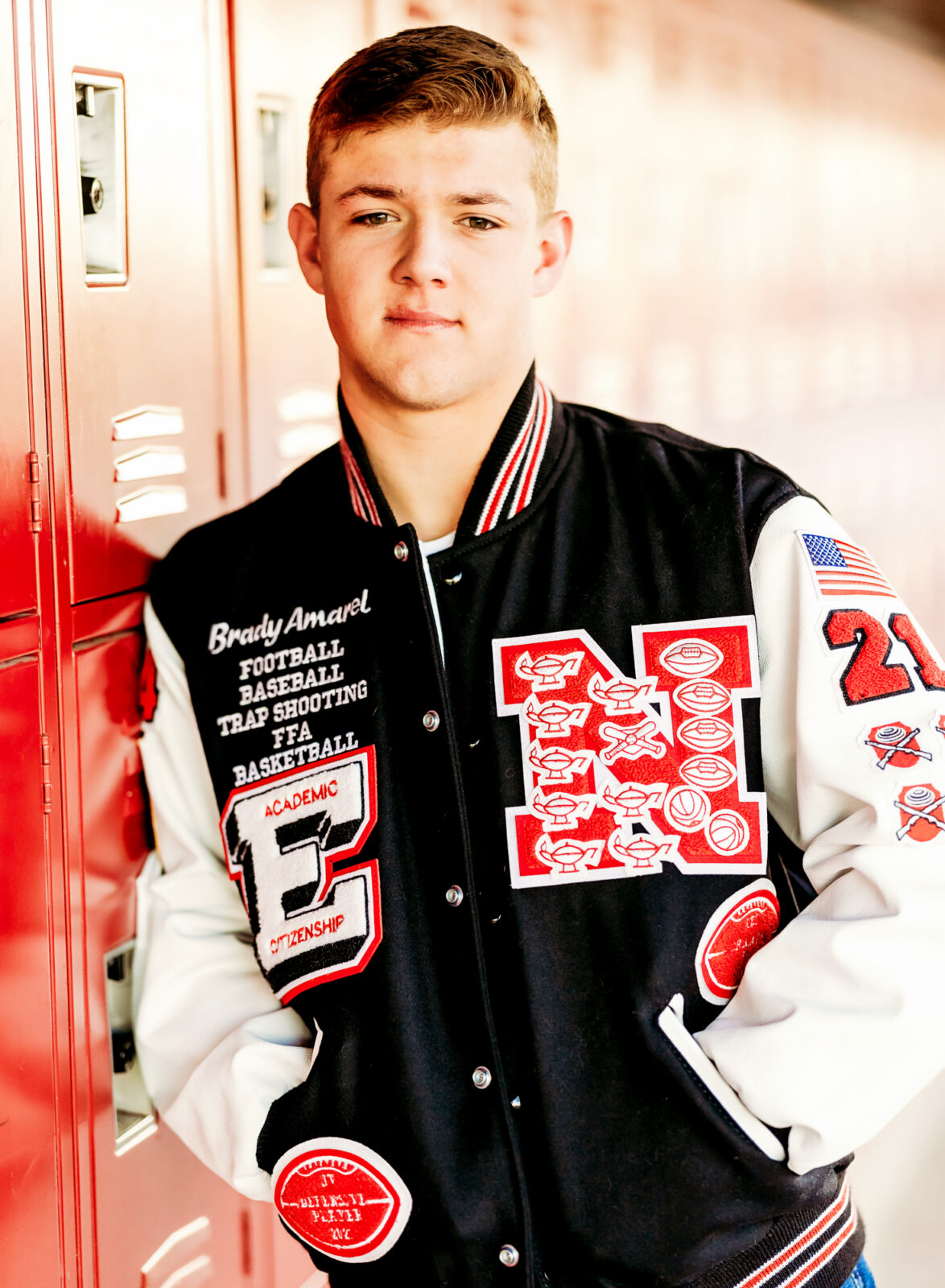 Senior Photos on Your School Campus | Yuba City Photographer